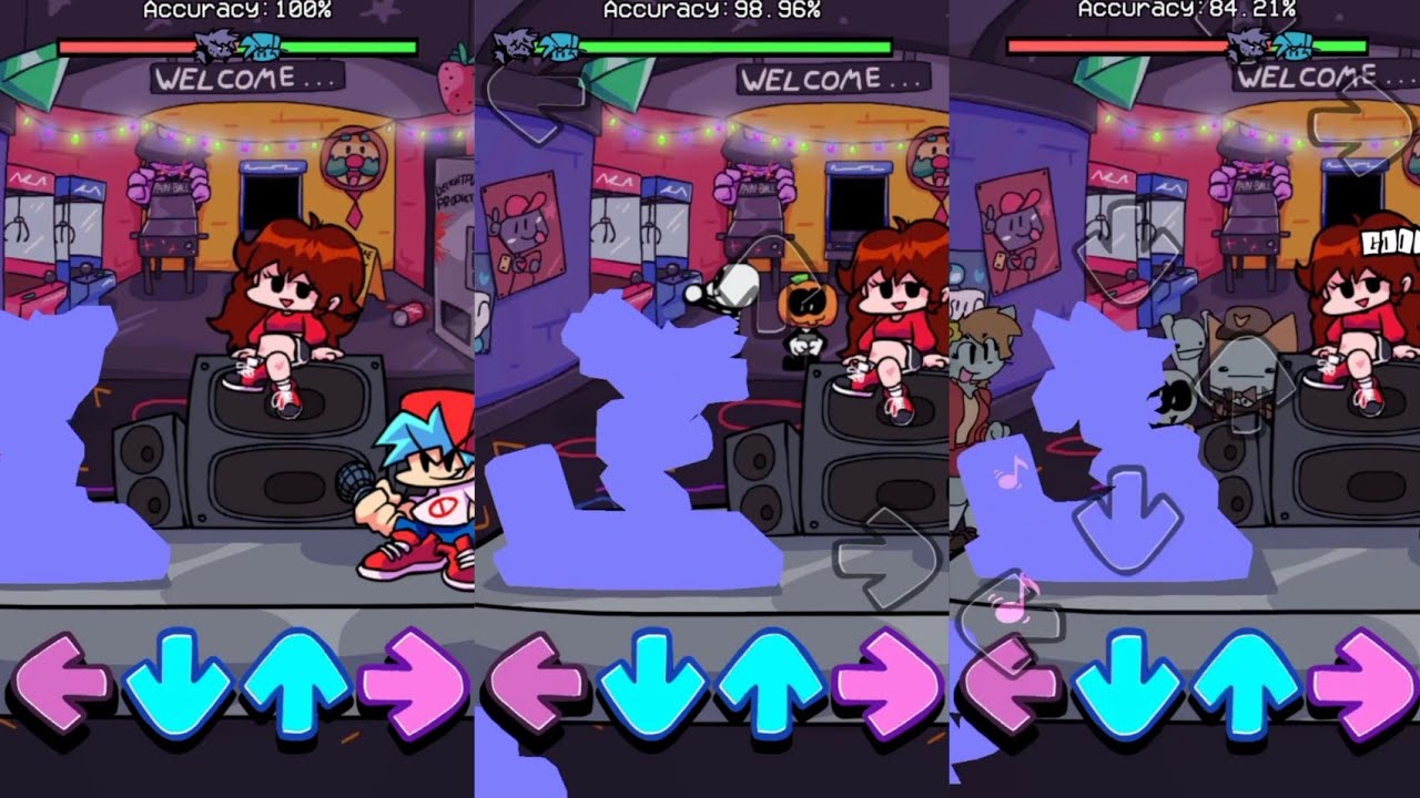 Me paso a Kapi en android | FNF Kapi - Dance pad vs Rap battle - YouTube