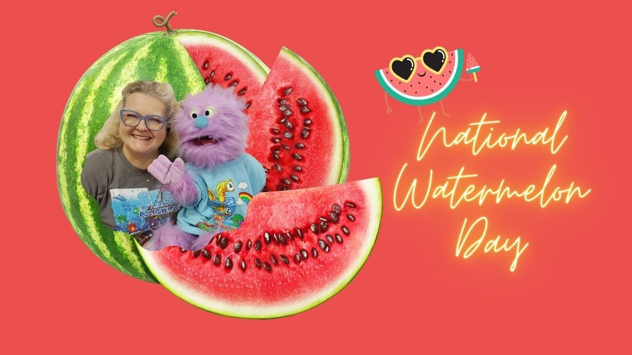 National Watermelon Day #nationalwatermelonday #ginaandcharlie # ...