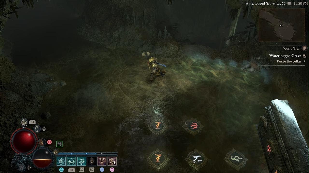 Diablo IV Puzzle Purge The Cellar Instructions how to do it - YouTube