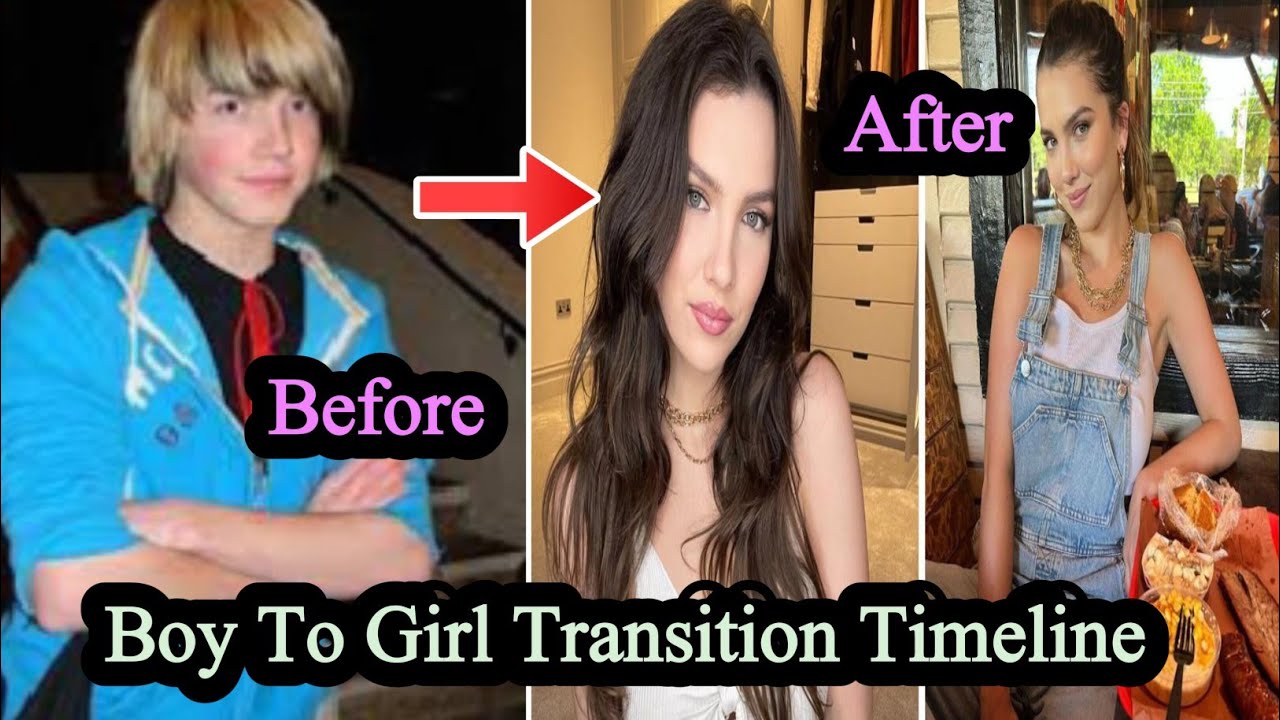 Beautiful Trans Girl before And After || Boy To Girl Transition ...