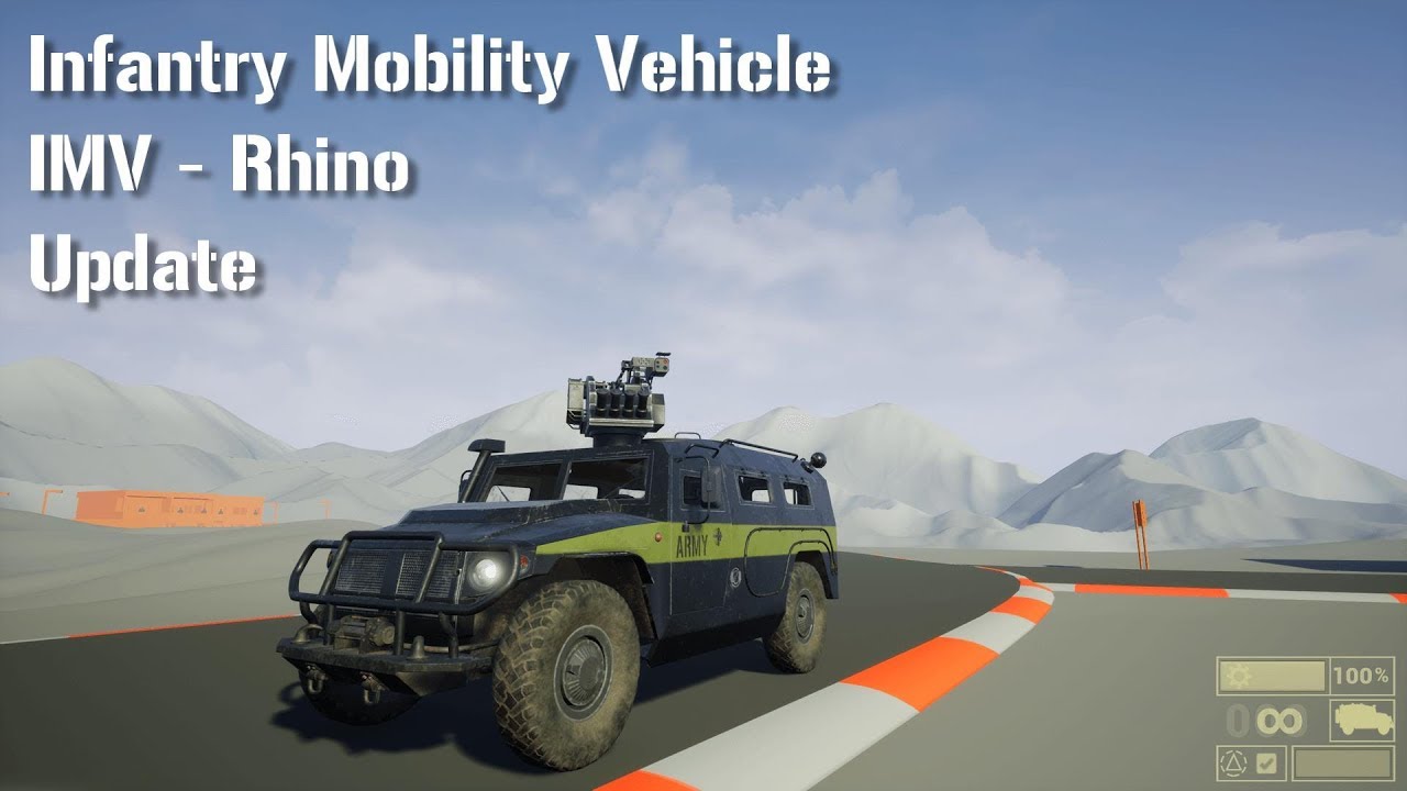 Driveable Vehicle : IMV Rhino Update - YouTube