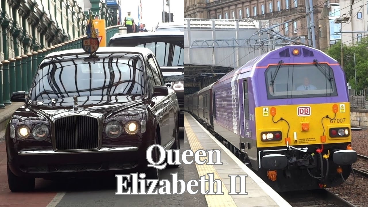 The Last Time Queen Elizabeth Left Edinburgh Aboard the Royal Train ...