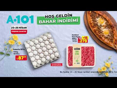 Bahar İndirimi! I 22 - 25 Nisan