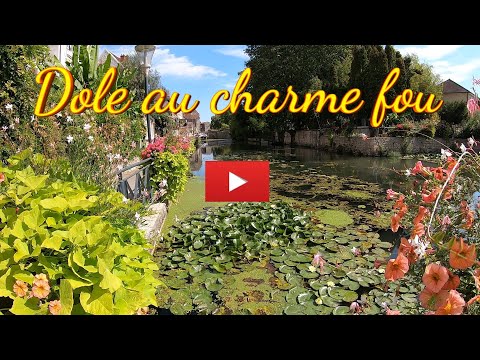 Dole, et la vieille ville  au charme irrésistible. Jura.