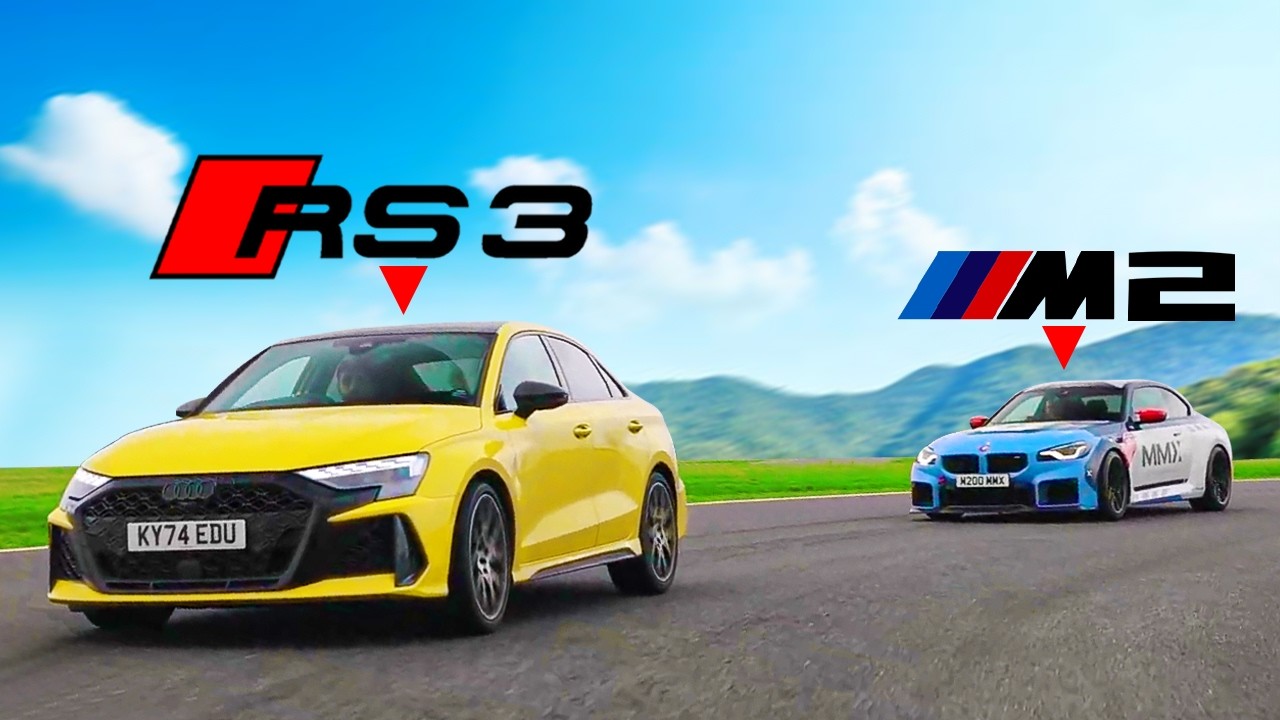 BMW M2 vs Audi RS3 - Which German GIANT Reigns SUPREME??? - YouTube