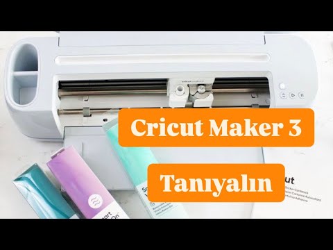 Cricut Maker 3 ile Alman gereken Malzemeler