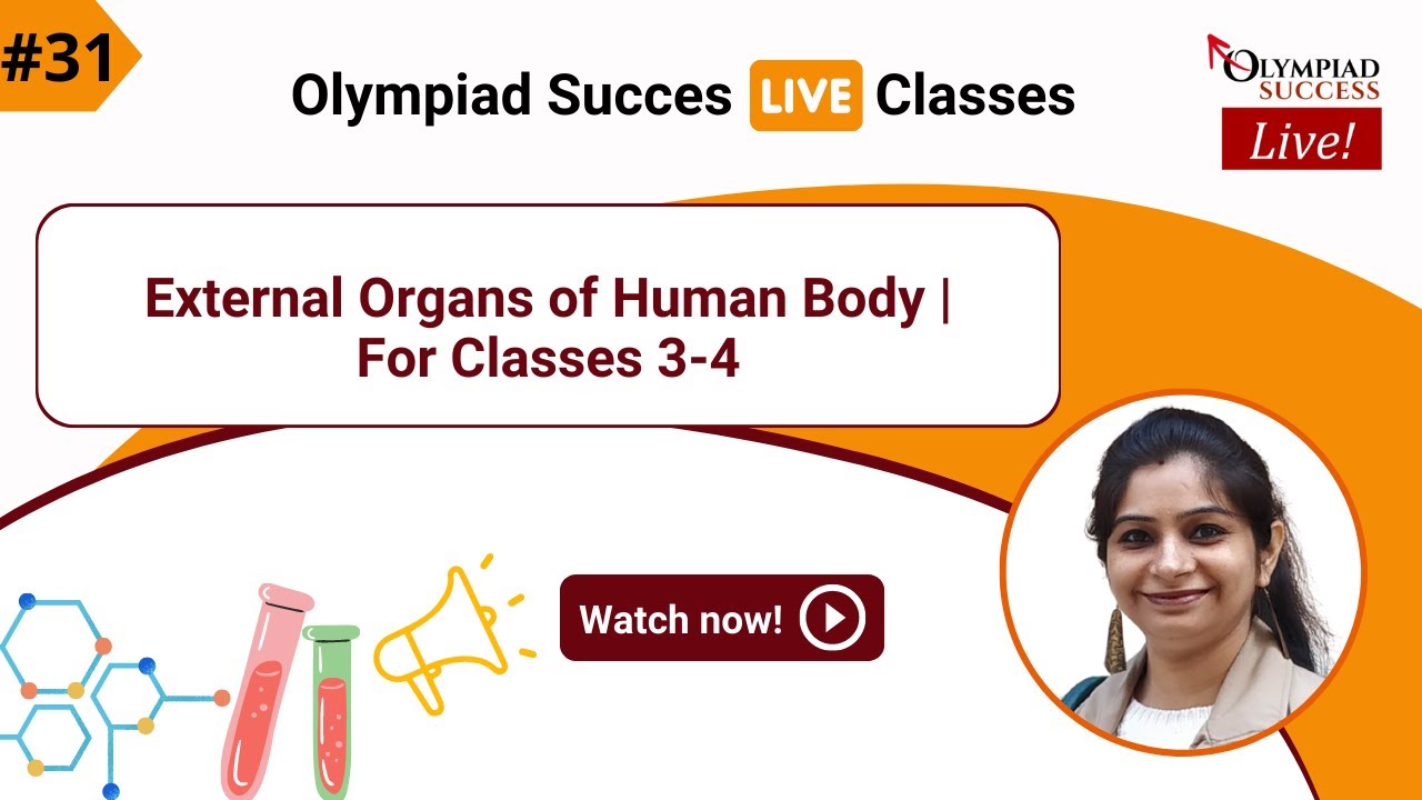 External Organs of Human Body | Science Olympiad Preparation for ...