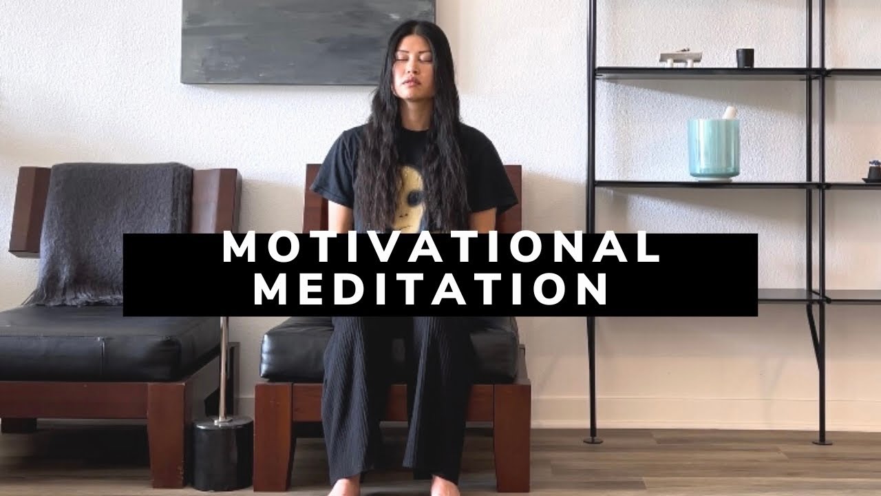 relaxing motivational meditation to help stop procrastination (guided ...