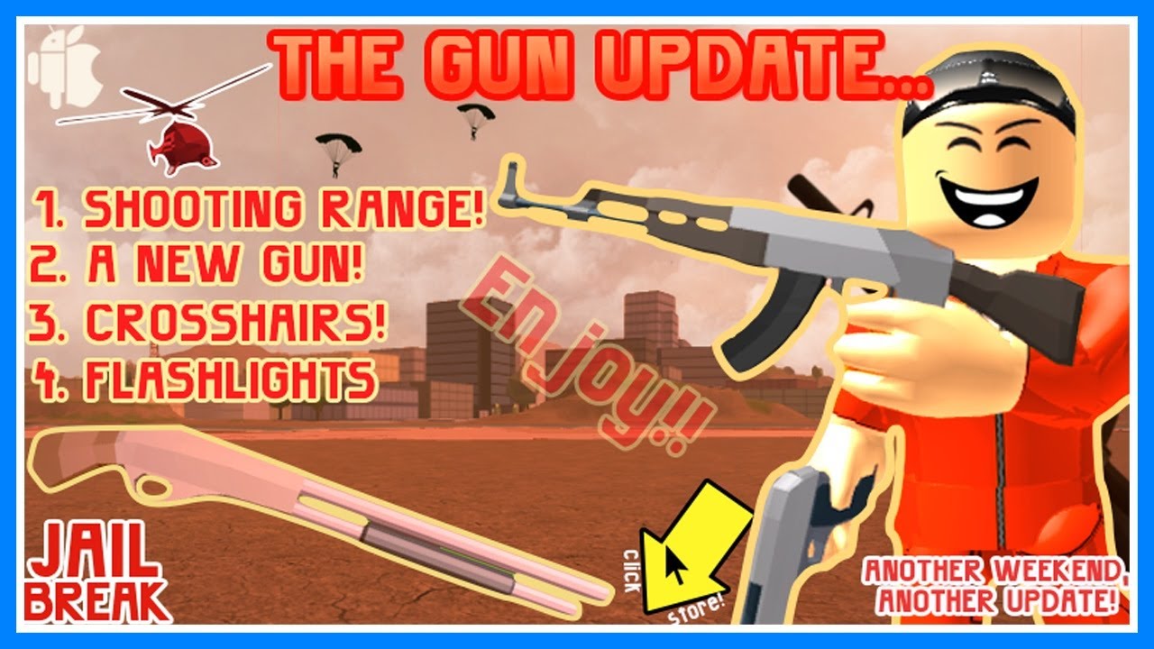 BRAND NEW GUN UPDATE!! 🔴 SHOOTING RANGE, FLASHLIGHTS, AND DONUTS ...