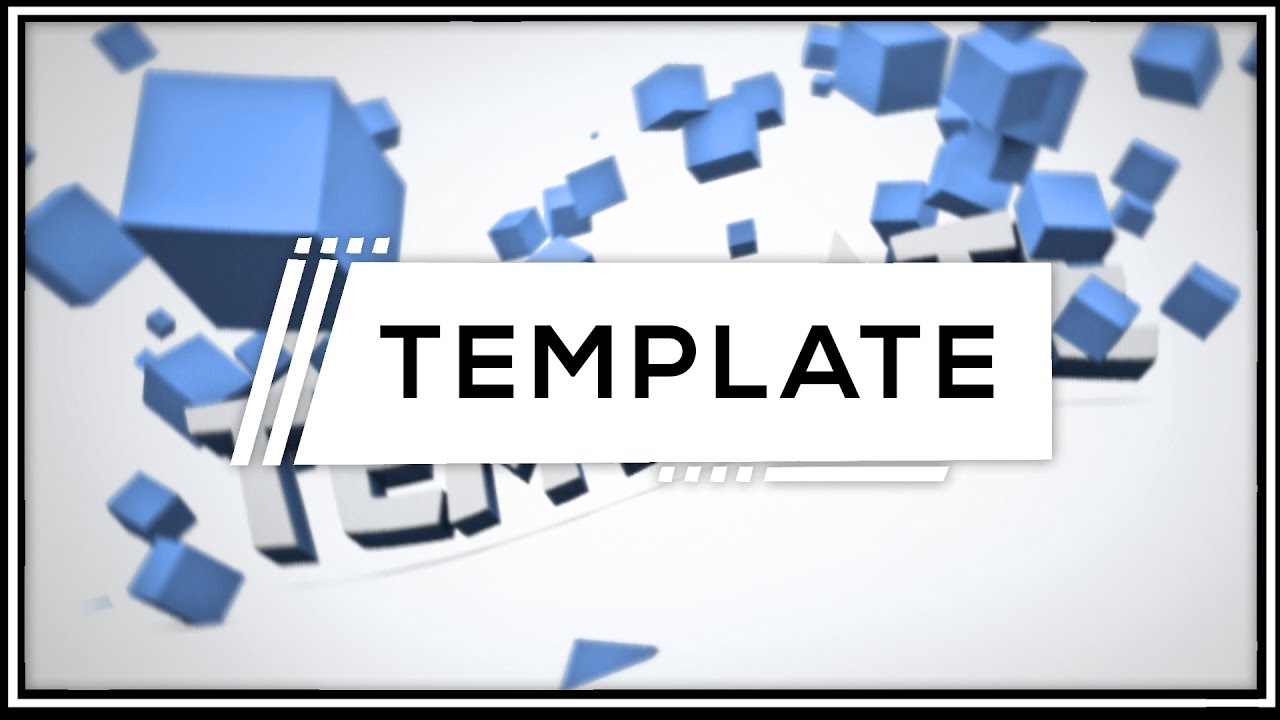 FREE CLEAN AMAZING FAST RENDER BLENDER INTRO TEMPLATE 60FPS - YouTube