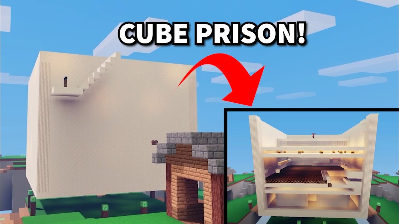 Can you escape this CUBE PRISON? (Roblox Bedwars) - YouTube