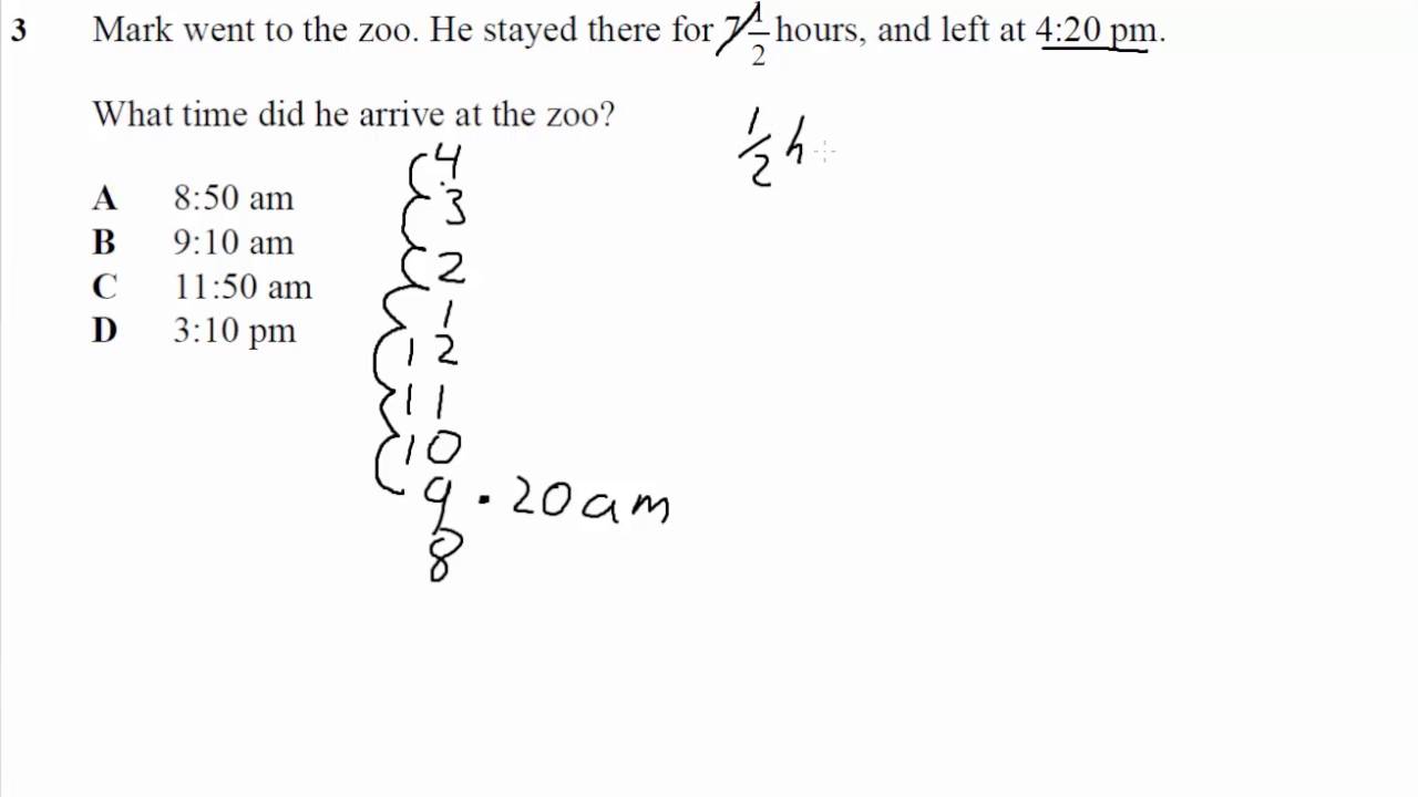Q3 Worked Solutions: NSW Selective School Entrance Exam Sample Maths ...