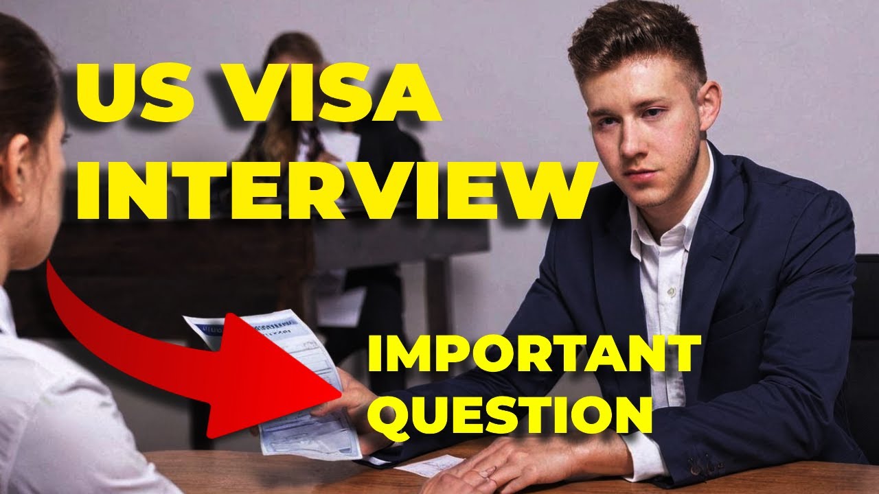 US Visa Interview Important Questions 2024 - YouTube