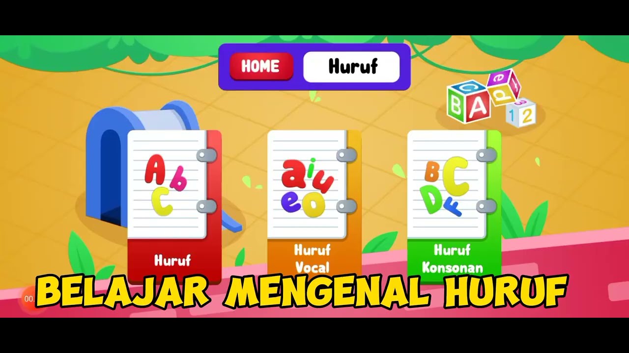 Belajar Mengenal Huruf Abjad - YouTube