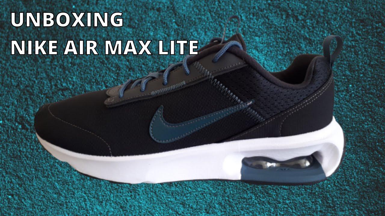 Unboxing Tênis Nike Air Max Lite - YouTube