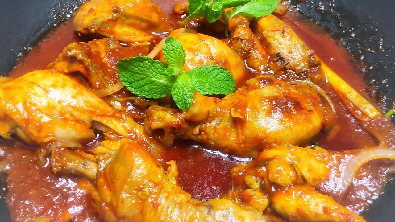 Ayam Masak Merah| Chicken Cooked in Dried Red Chillies| Very Famous ...