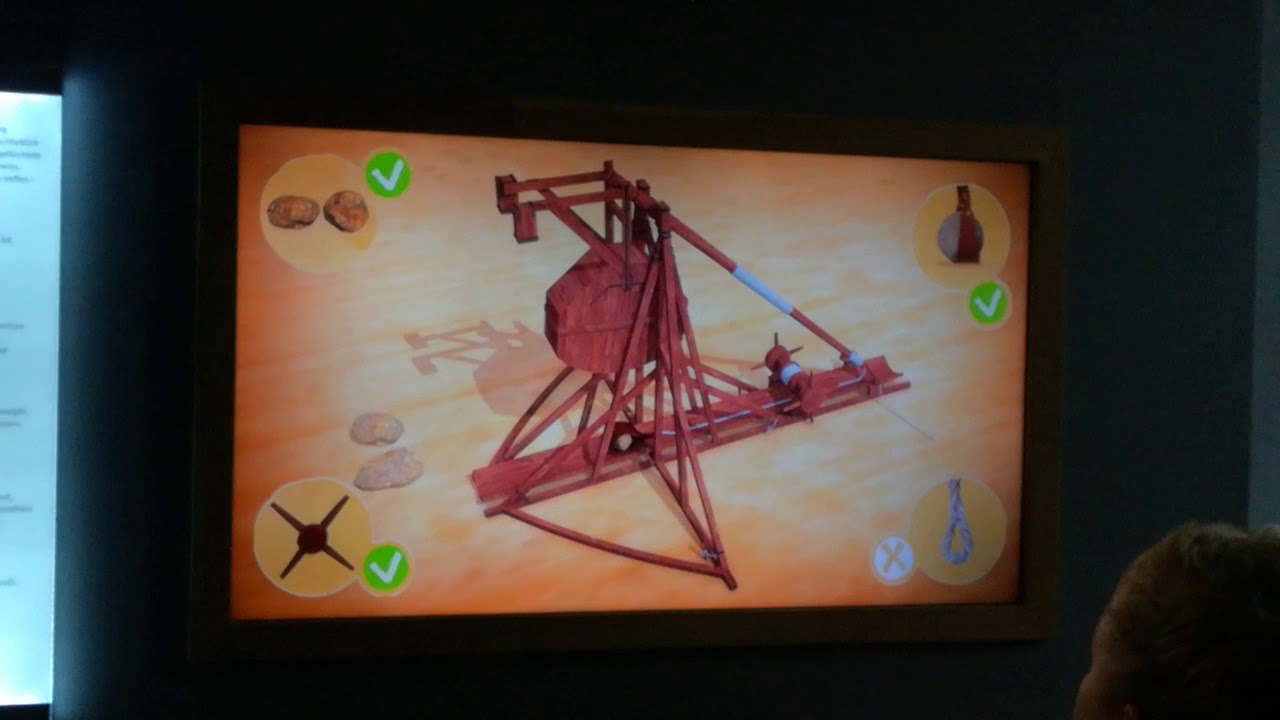 Trebuchet-Simulator, Festung Königstein, 26.10.18 - YouTube