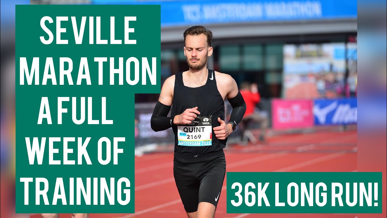A FULL WEEK OF TRAINING FOR THE SEVILLE MARATHON! - YouTube