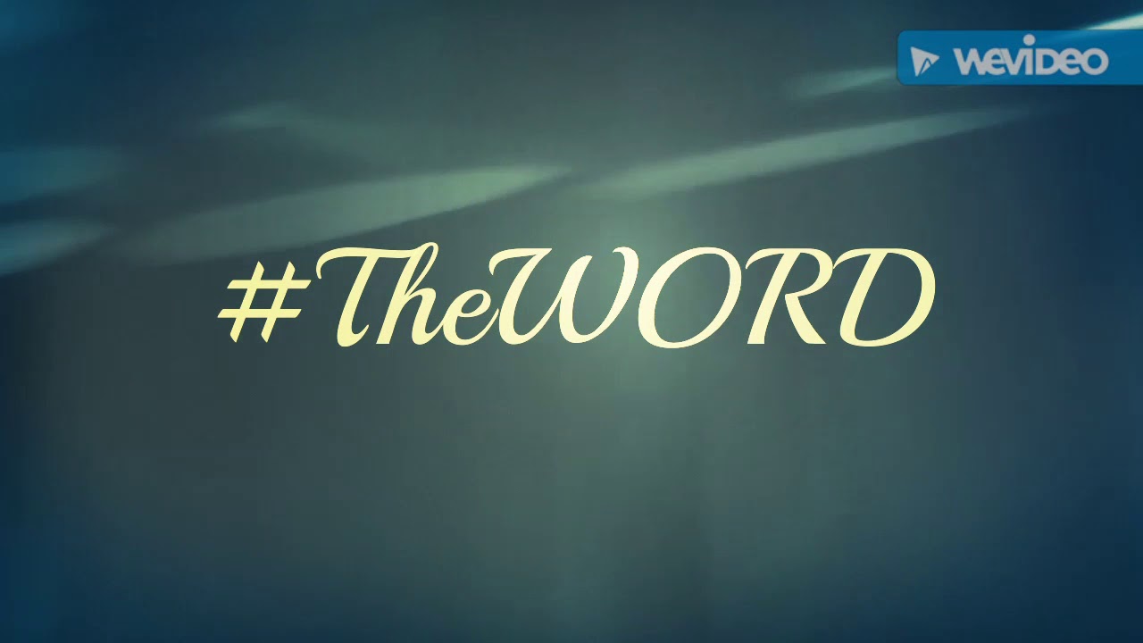 The Word intro #TheWord - YouTube