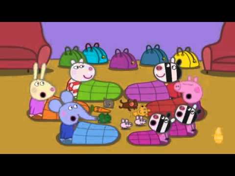 Peppa Pig - Sleepover - YouTube