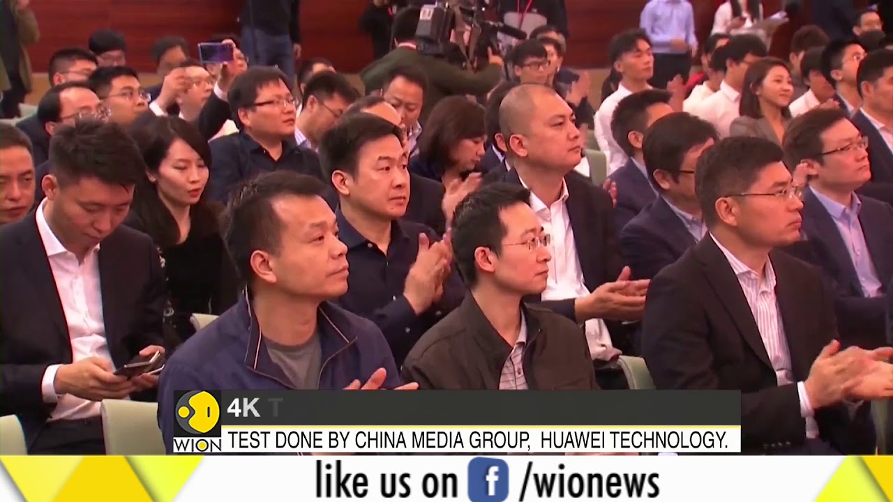 China conducts 4K live broadcast test over 5G network - YouTube