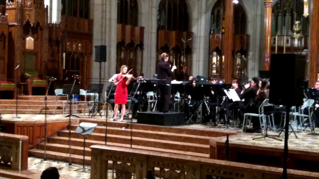 Anna Mercier et harmonie Valleyfield - YouTube