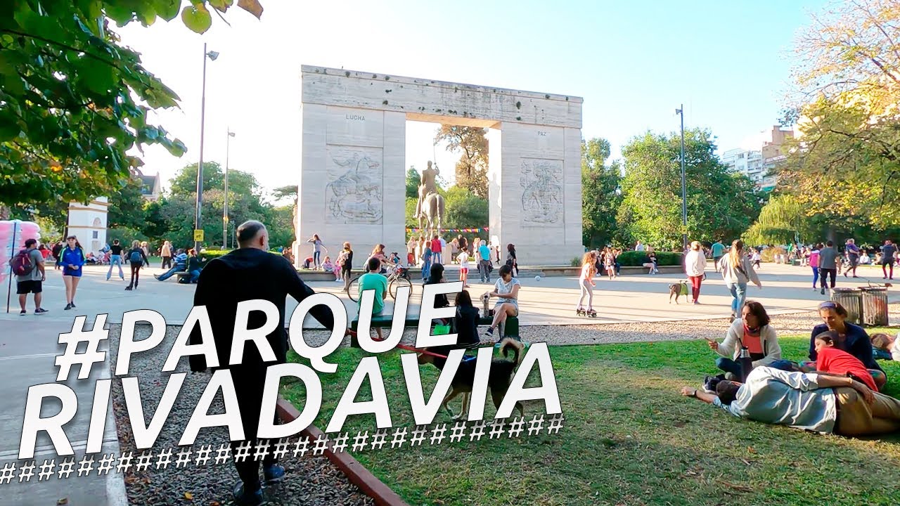 Recorriendo PARQUE RIVADAVIA I BUENOS AIRES I ARGENTINA I 4K Walking ...