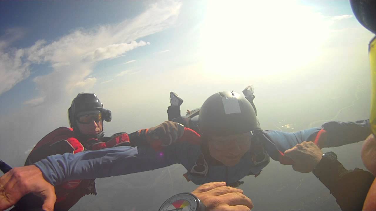 Skydive AFF 1: Let's get started (body position, stability) - YouTube