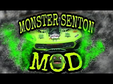 MONSTER SENTON MOD TO MONSTER ARRMA Granite-Ton 😲 - YouTube