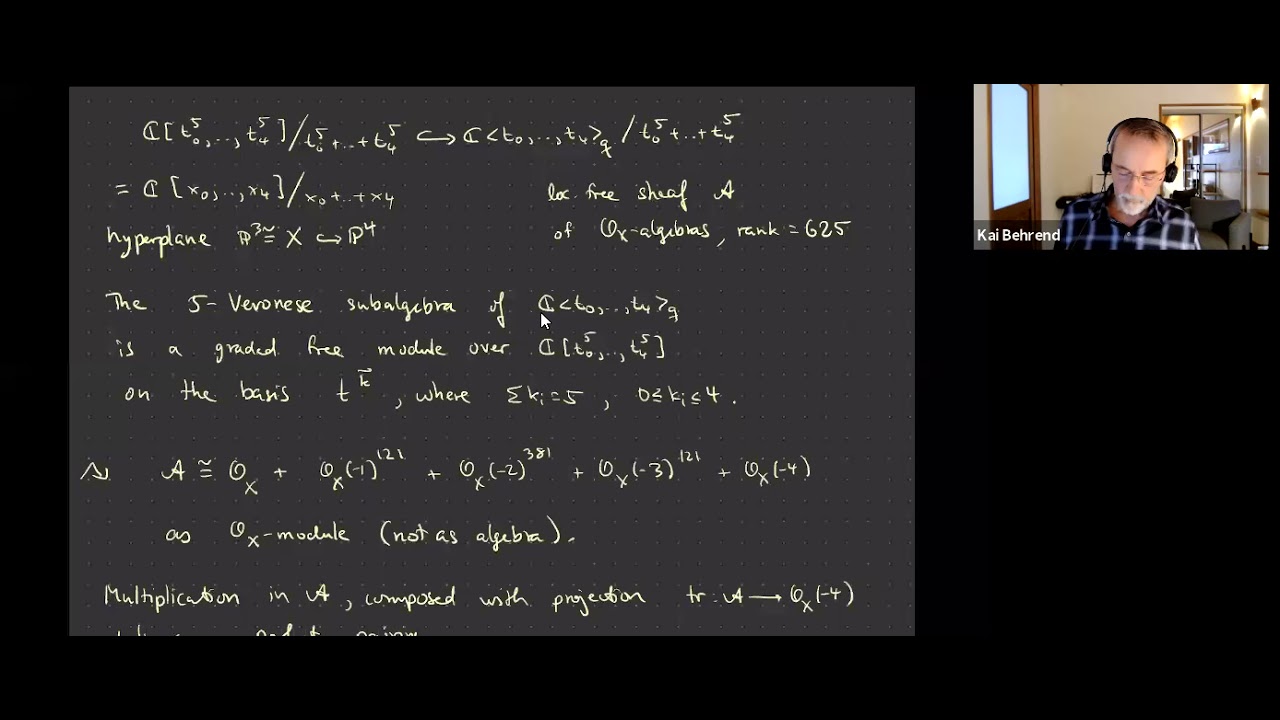 Kai Behrend (November 12, 2021): Donaldson-Thomas theory of the quantum ...