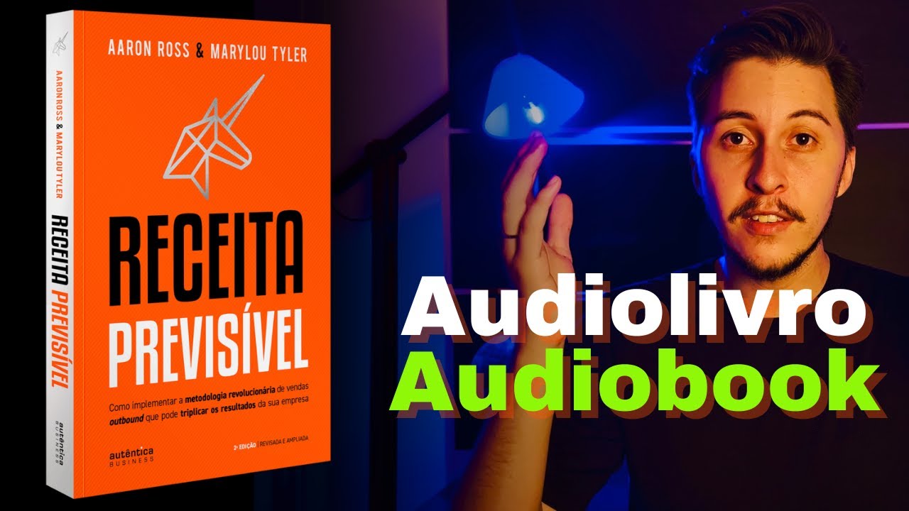 Áudio livro/Audiobook receita previsível Aaron Ross e Marylou Tyler ...