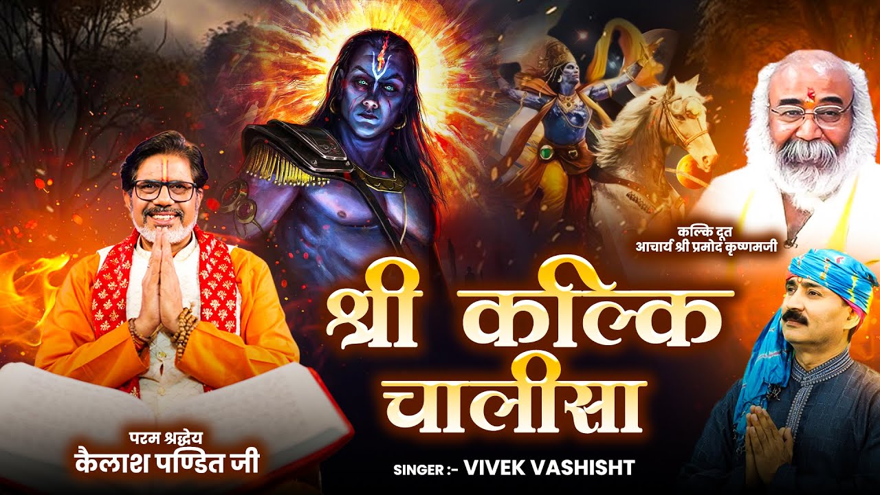 Shree Kalki Chalisa ( श्री कल्कि चालीसा ) ~ Vivek Vashisht | Vishnu ...