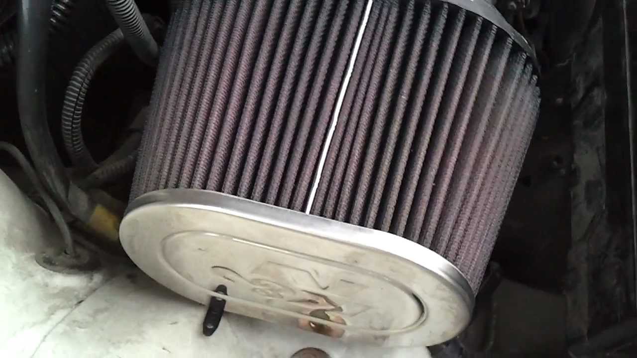 Mitsubishi 3000GT K&N FIPK intake reving sound - YouTube
