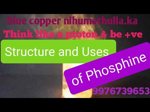 Structure and Uses of Phosphine, Pyramidal shape, Tetrahedral, sp3 ...