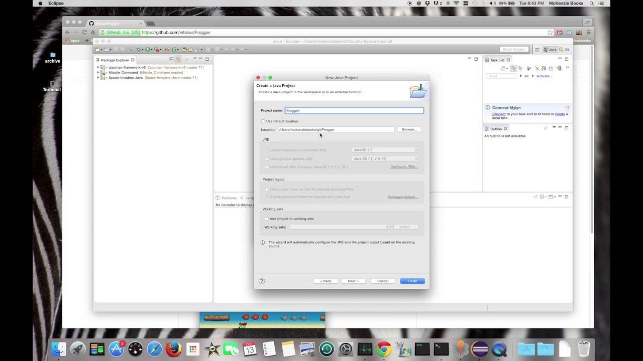 Import GitHub Java Project into Eclipse and Run it - YouTube