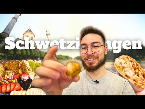 😍 DIE LECKERSTE FOOD TOUR IN SCHWETZINGEN + Besuch im Schlosspark | Halal Food Guide