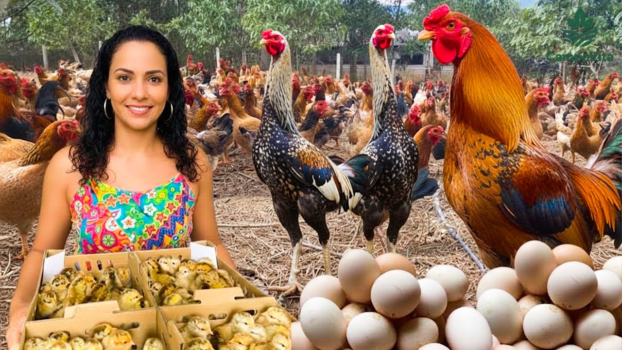 El Gallo Más Grande del Mundo: Así Crían Miles de Galo Indio Gigante en ...