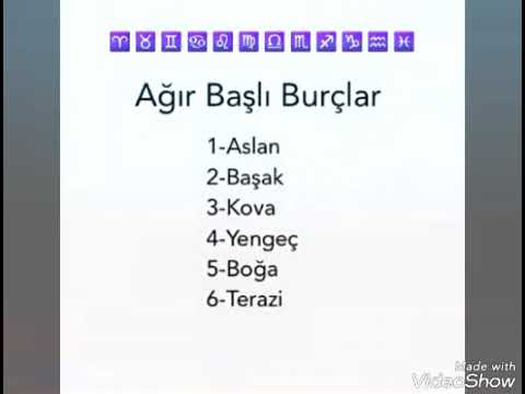 En ağır başlı burçlar
