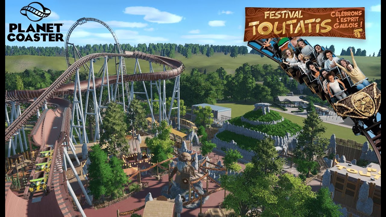 Festival Toutatis on Planet Coaster - YouTube
