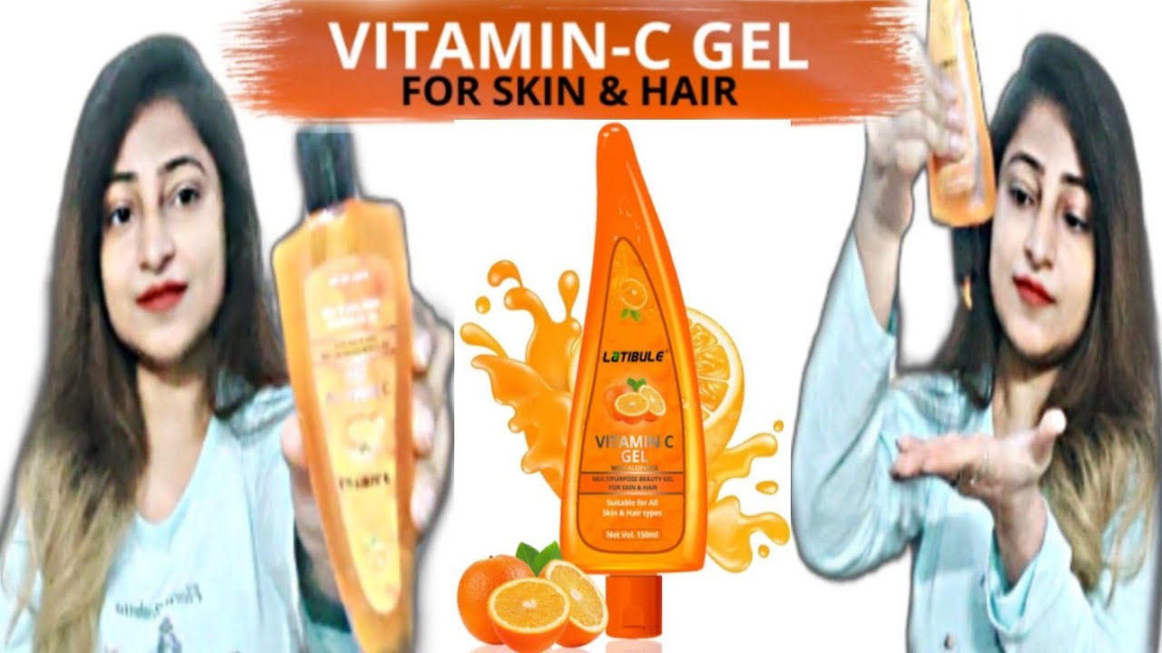 Latibule Vitamin C GEL Review || Skin & Hair Gel #latibule #skincare # ...