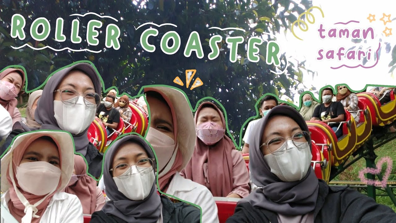 ROLLER COASTER taman safari part 1 - YouTube