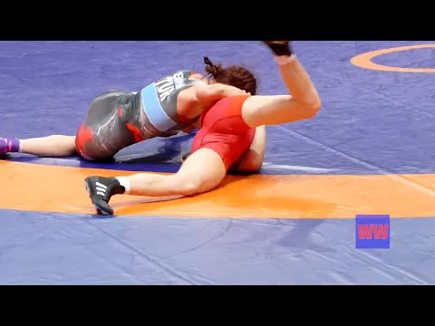 Women's Wrestling 50kg   Strong Girls Memorable Fight
