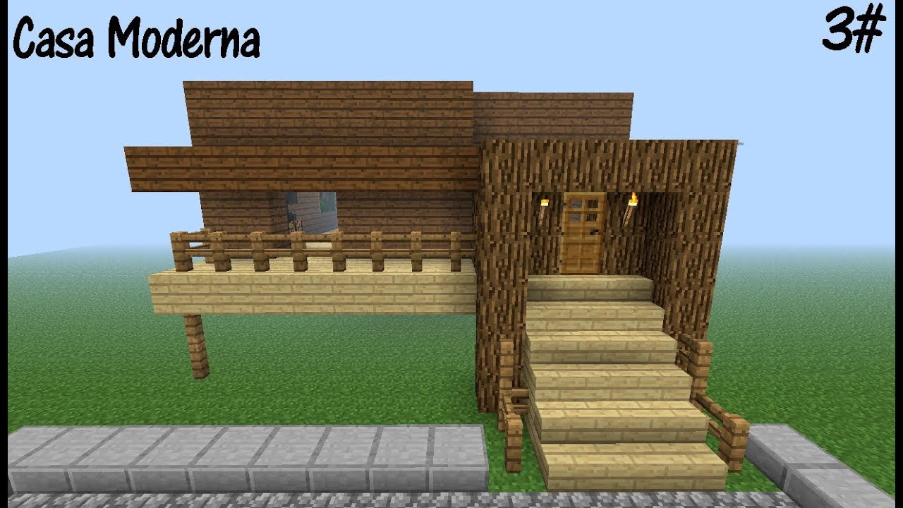 Construções Épicas Minecraft Casa Moderna Youtube