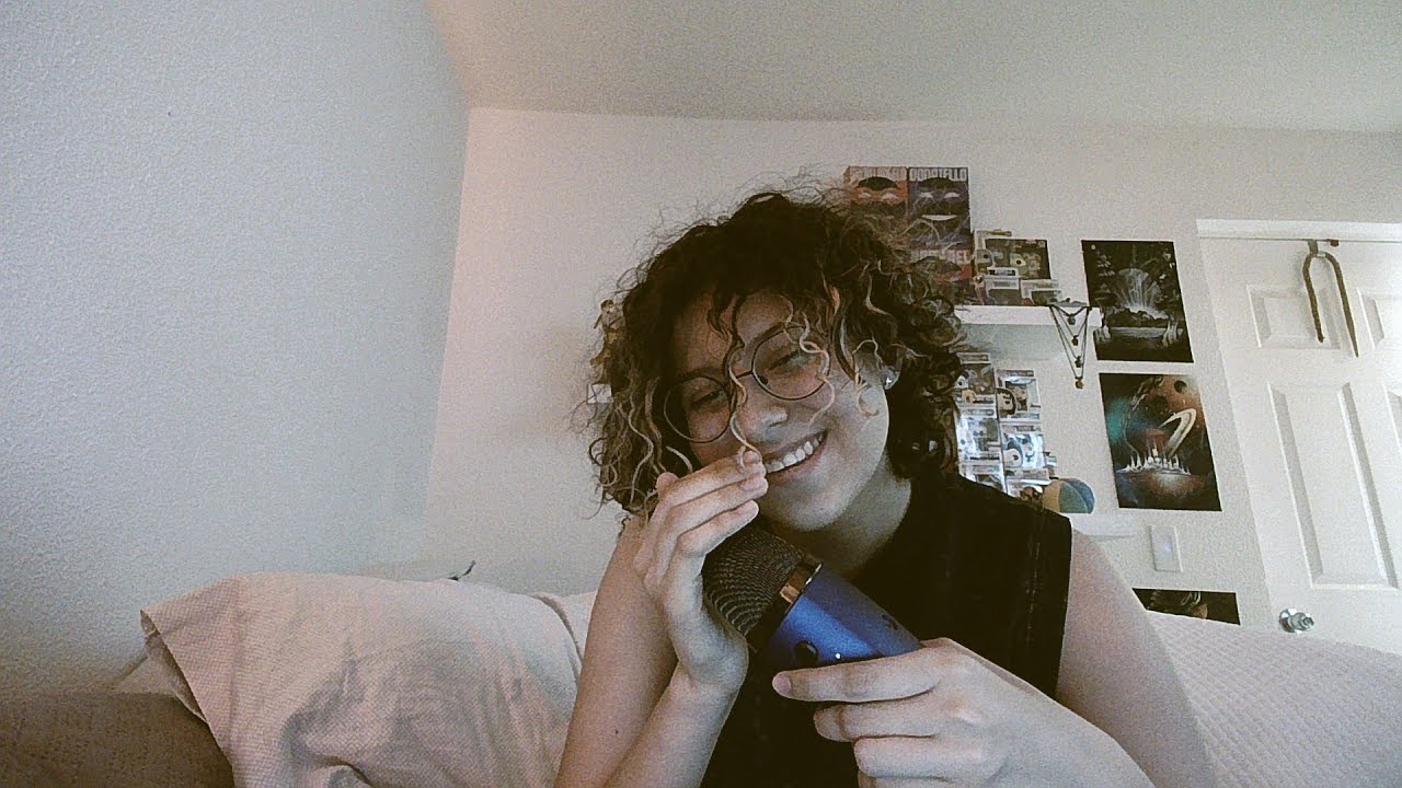 ASMR shhh..everything's alright :) || mouth sounds, whispers, visual ...