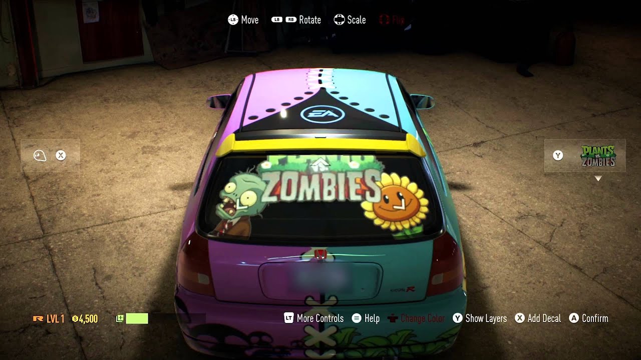 Plants vs. Zombies Garden Warfare 2: Need For Speed Custom Car Time ...