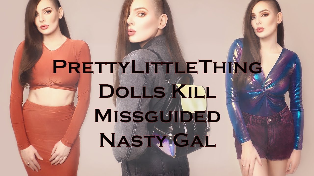 Me trying and failing to model for 16 minutes straight. (Try on haul ...