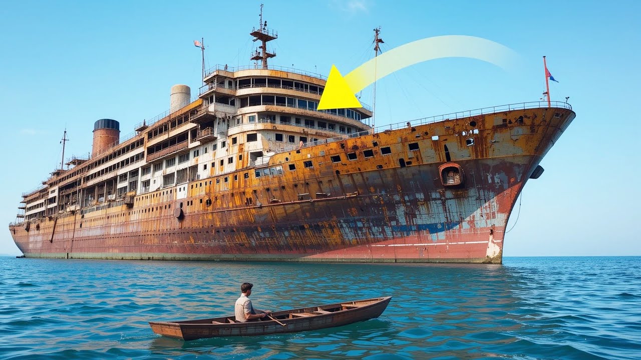 TOP 50 ABANDONED Cruise Liners & Cargo Ships LOST at Sea! Ocean liners ...