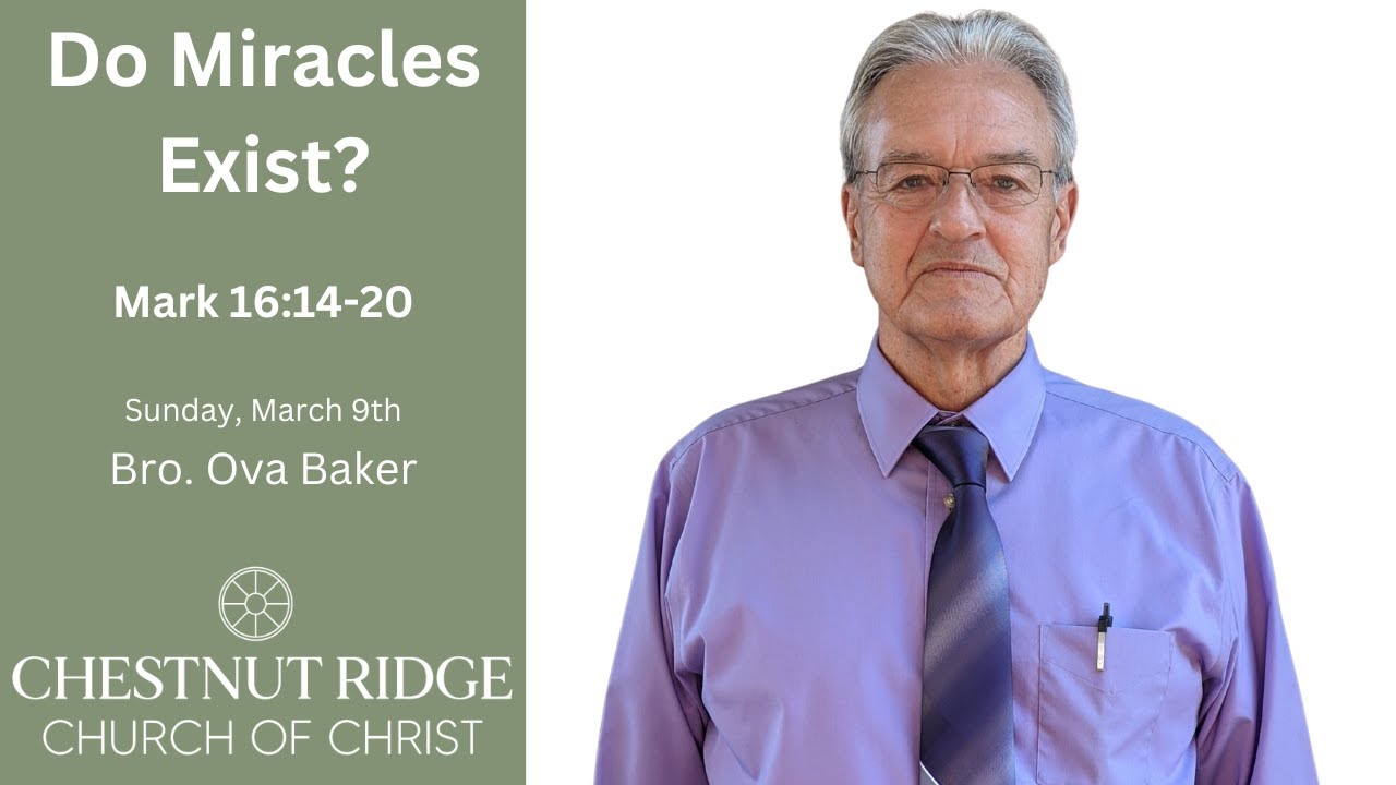 Bro. Ova Baker - Do Miracles Exist? - YouTube