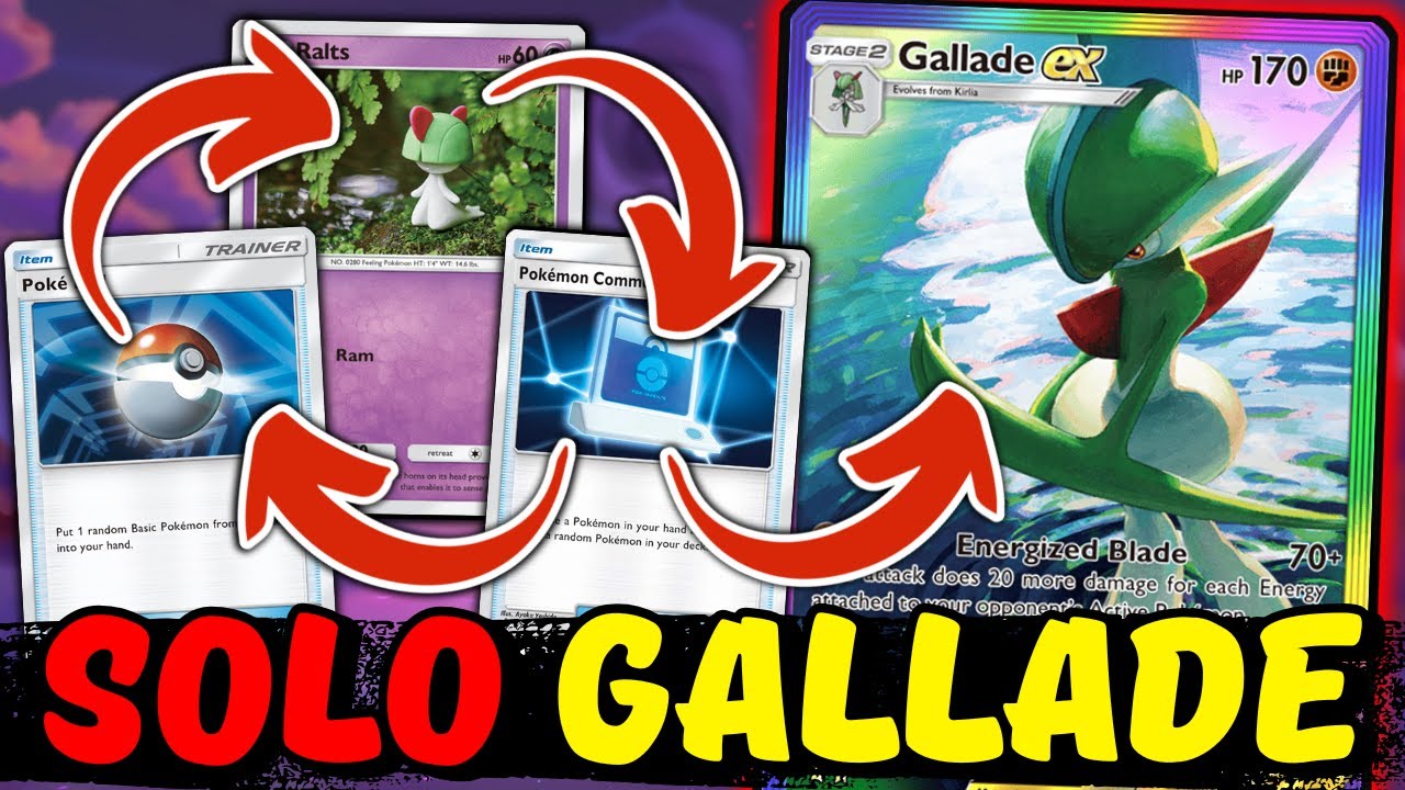 NO ONE EXPECTS THIS SOLO GALLADE EX DECK! | Pokemon TCG Pocket - YouTube