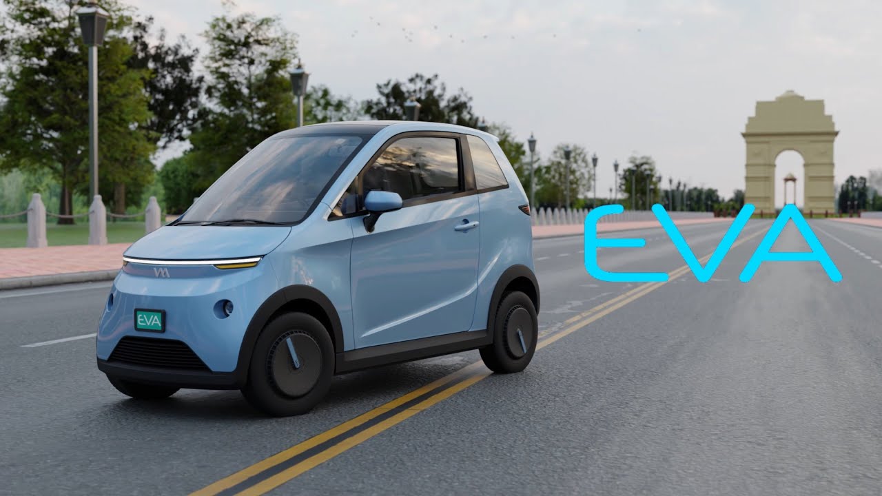 Smart. Sleek. Solar. Eva - Your Perfect City Car - YouTube